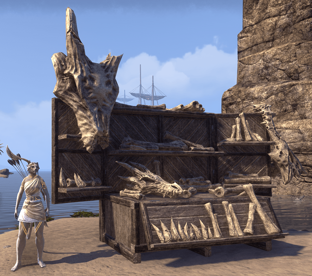 ESO Fashion | Fargrave Stall, Bone Merchant (Elder Scrolls Online)