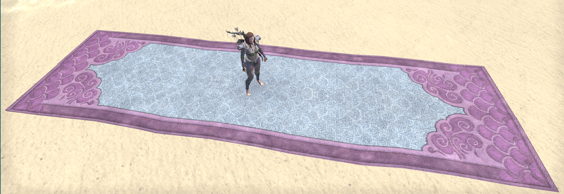 ESO Fashion | Maormer Runner, Amethyst Waves (Elder Scrolls Online)