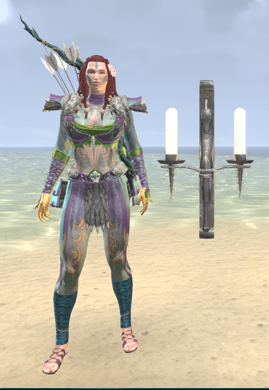 ESO Fashion | Maormer Sconce, Serpentine (Elder Scrolls Online)