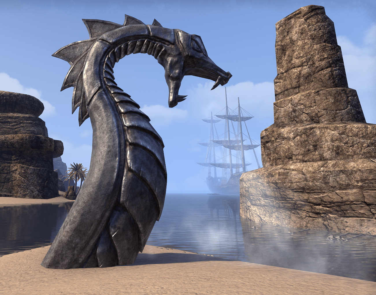 ESO Fashion | Maormer Ship's Prow, Serpentine (Elder Scrolls Online)