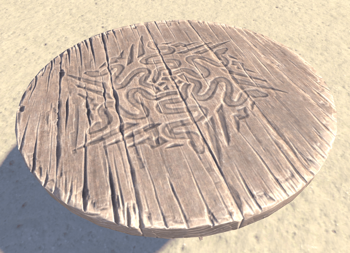 ESO Fashion | Maormer Table, Carved (Elder Scrolls Online)