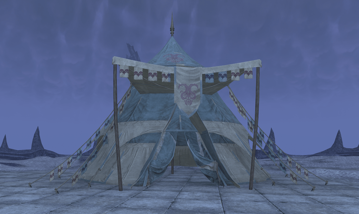 ESO Fashion | Maormer Tent, Raid Leader's (Elder Scrolls Online)