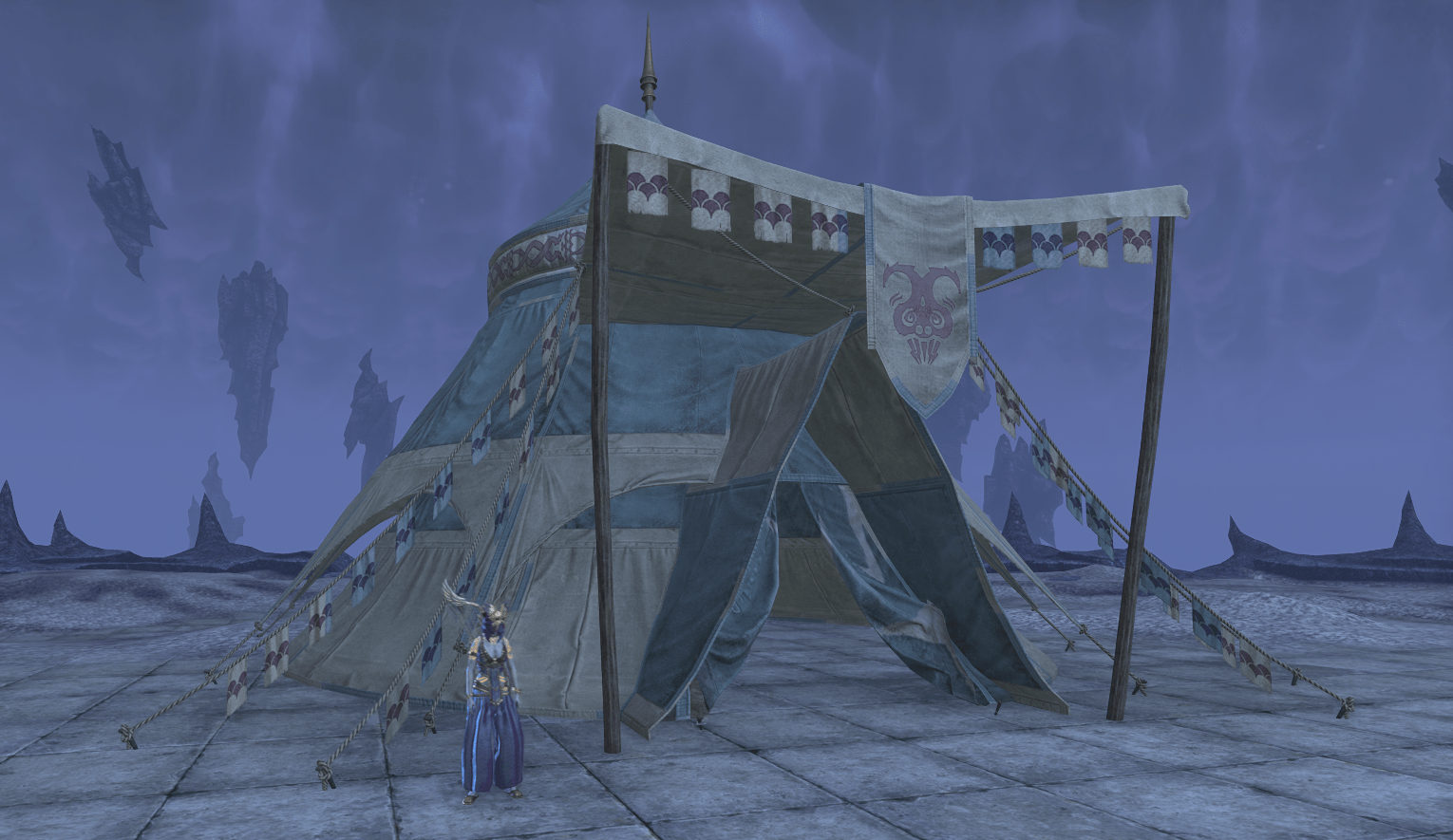 ESO Fashion | Maormer Tent, Raid Leader's (Elder Scrolls Online)