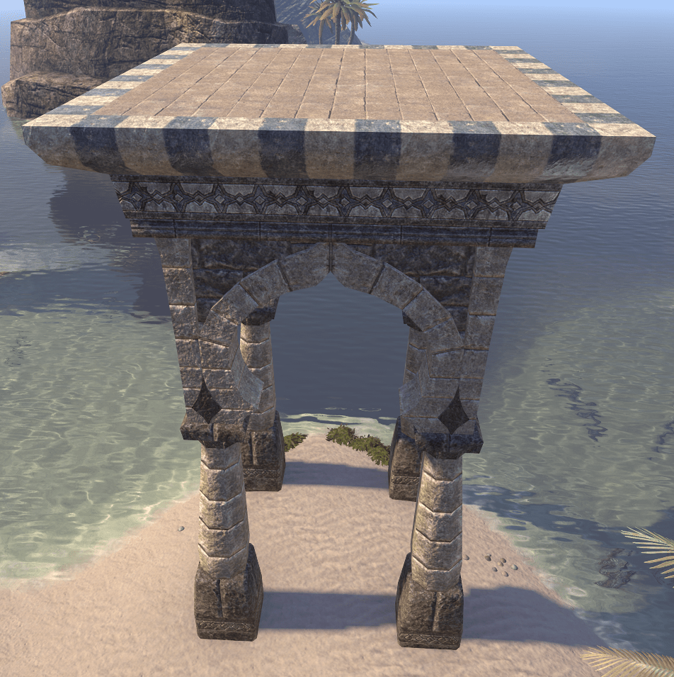 ESO Fashion | Redguard Archway, Four-Column (Elder Scrolls Online)