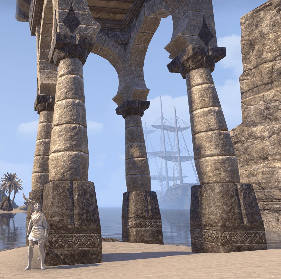 ESO Fashion | Redguard Archway, Four-Column (Elder Scrolls Online)