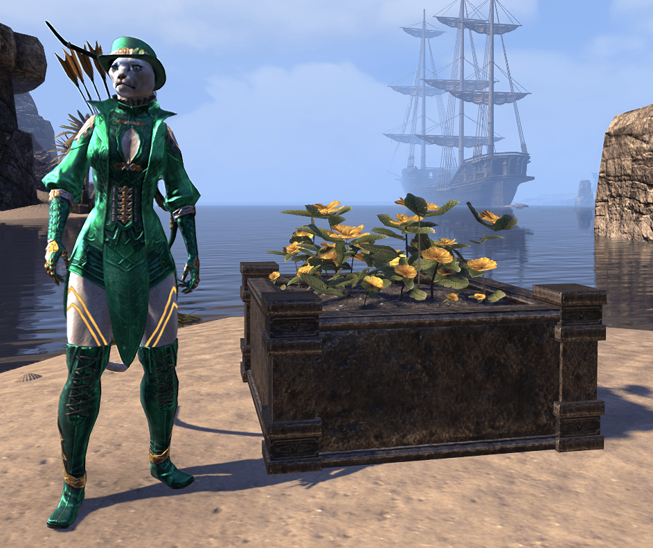 ESO Fashion | Clockwork Planter, Brassbloom (Elder Scrolls Online)