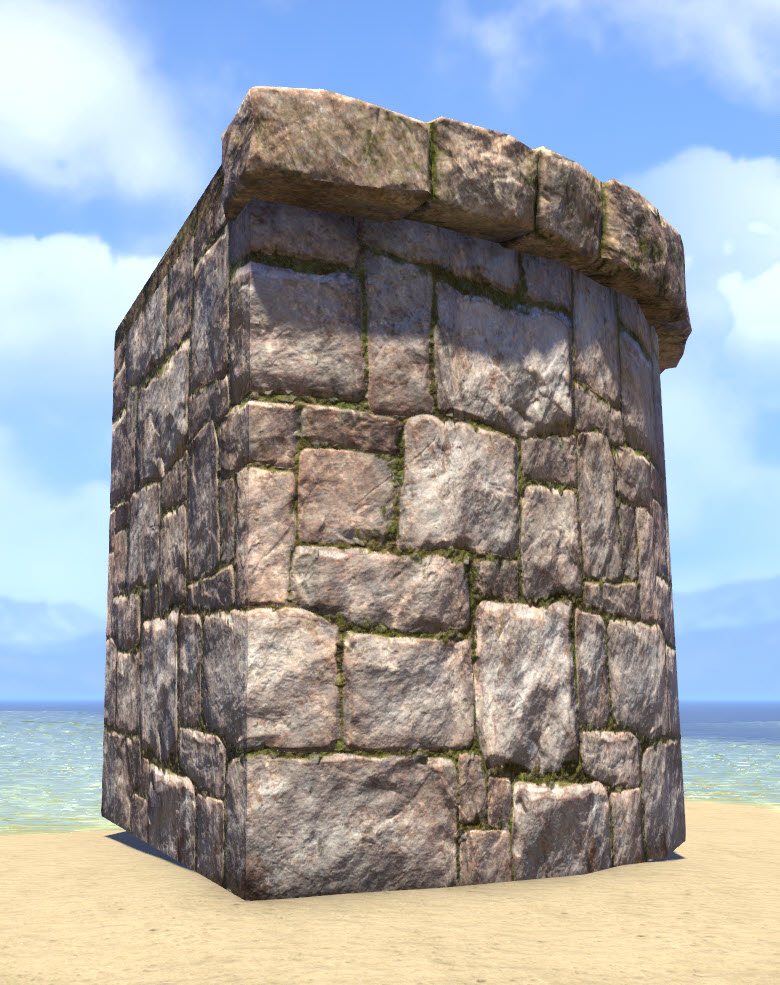 ESO Fashion | Druidic Platform, Curved Stone Edge (Elder Scrolls Online)