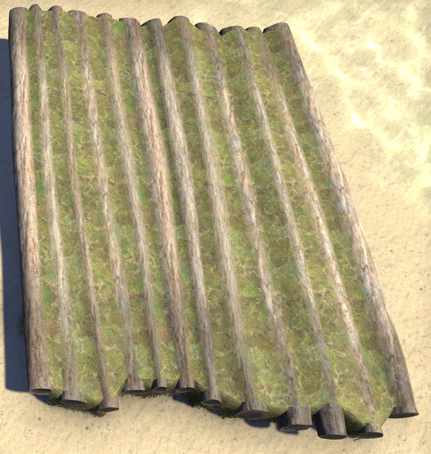 ESO Fashion | Druidic Platform, Logs (Elder Scrolls Online)