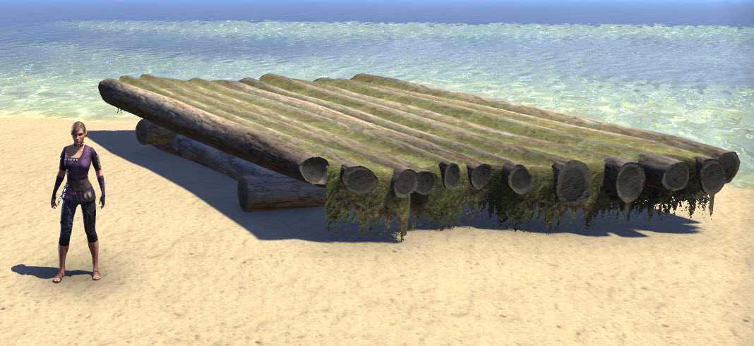 ESO Fashion | Druidic Platform, Logs (Elder Scrolls Online)