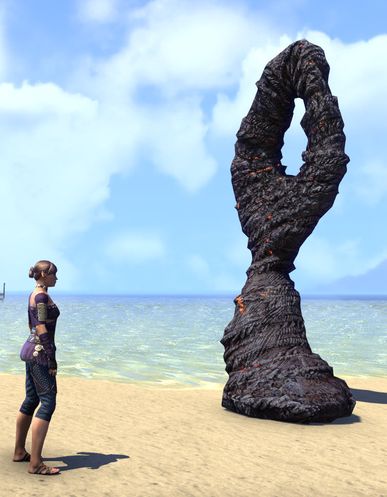 ESO Fashion | Firesong Sculpture, Chimera's Tail (Elder Scrolls Online)