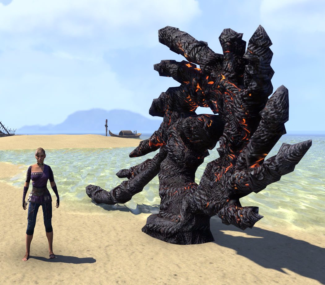 ESO Fashion | Firesong Sculpture, Y'ffelon's Claw (Elder Scrolls Online)