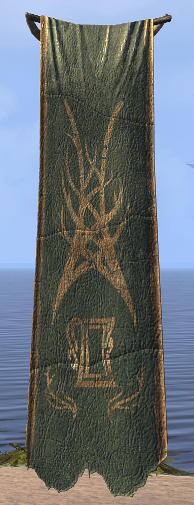 ESO Fashion | Grahtwood Banner, Hanging Inn (Elder Scrolls Online)