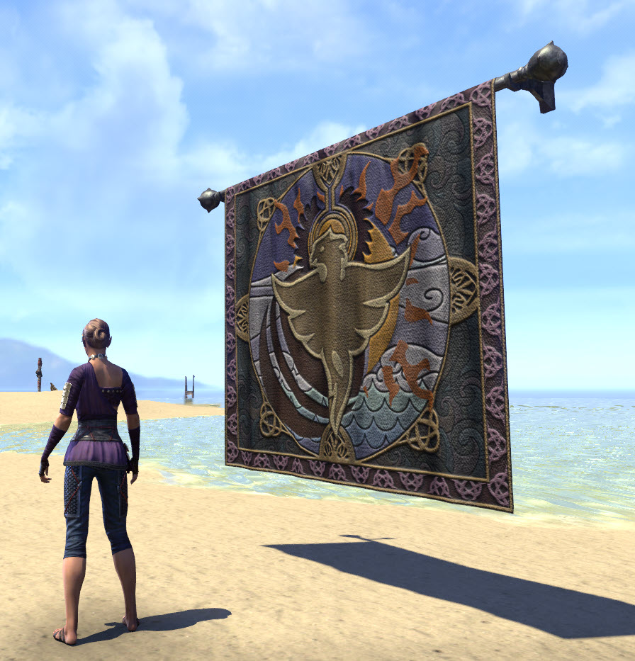 ESO Fashion | Mage Tapestry, Aurbic Phoenix (Elder Scrolls Online)