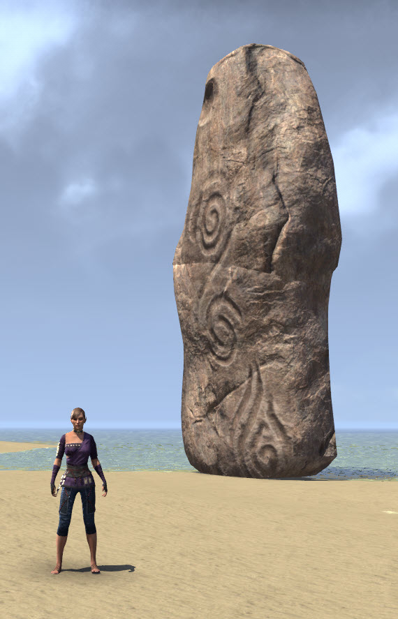 ESO Fashion | Stonelore Tale Pillar, Rounded Stone (Elder Scrolls Online)
