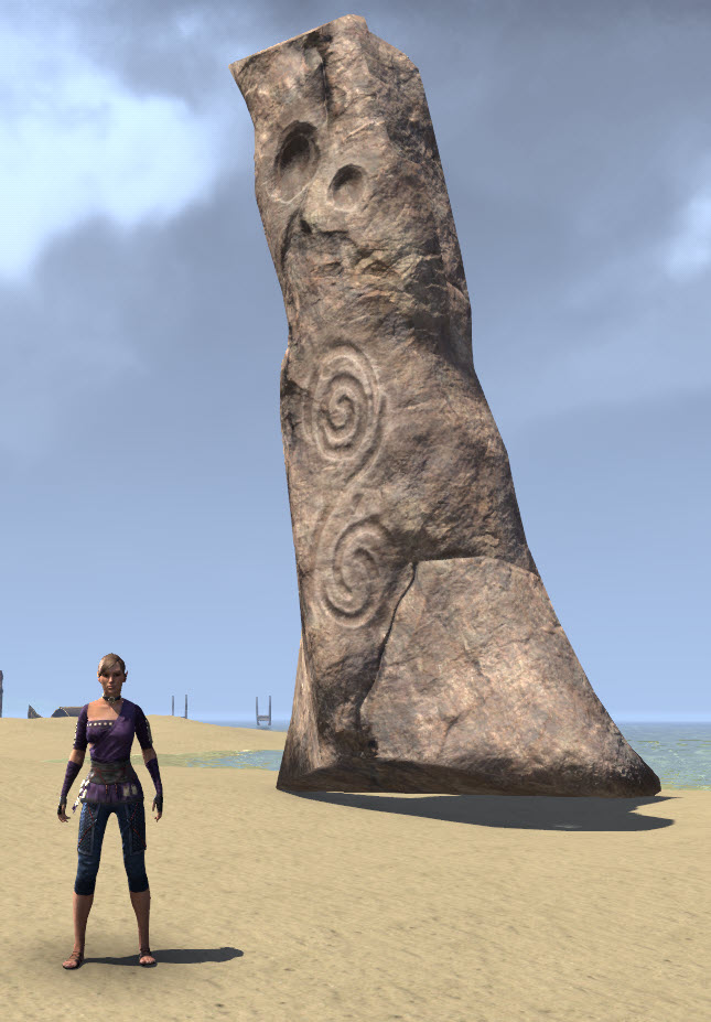 ESO Fashion | Stonelore Tale Pillar, Slanted Stone (Elder Scrolls Online)