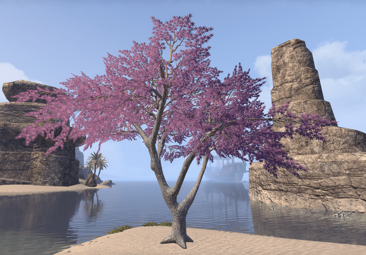 ESO Fashion | Tree, Large Pink Maple (Elder Scrolls Online)