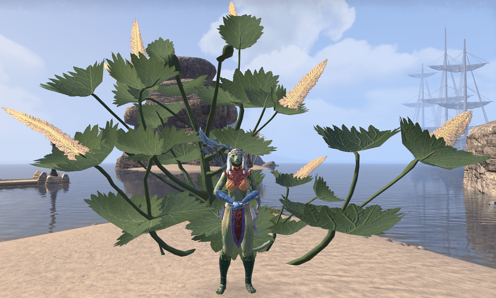 ESO Fashion | Palm, Blooming Tropical (Elder Scrolls Online)