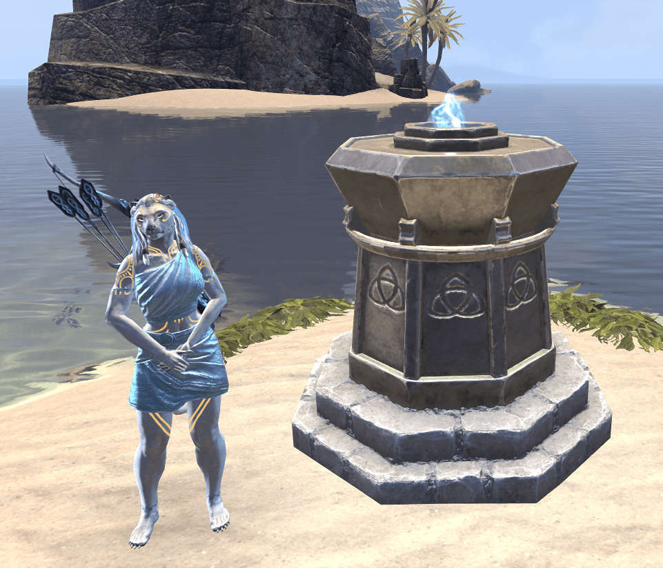 ESO Fashion | Systres Brazier, Cold-Flame (Elder Scrolls Online)