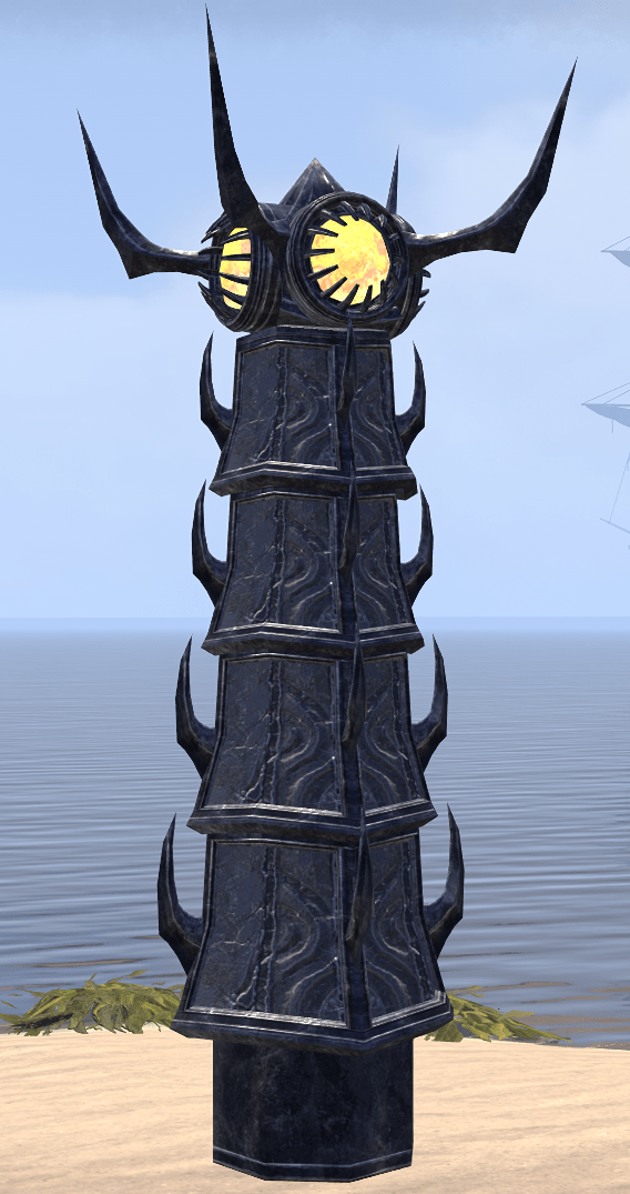 ESO Fashion | Daedric Turret, Flame Tower (Elder Scrolls Online)
